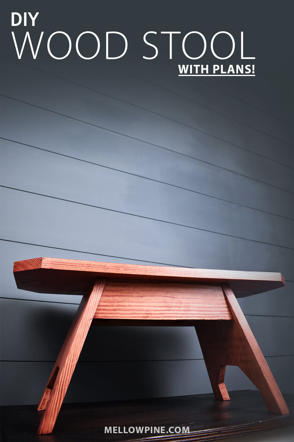 How to Make a Small Wooden Stool-with Plans - MellowPine