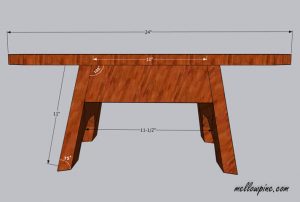 How to Make a Small Wooden Stool-with Plans - MellowPine