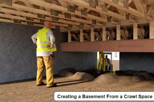Converting Crawl Space to Basement: Good or Bad? - MellowPine
